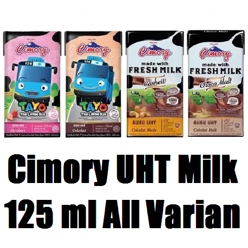 Jual Cimory UHT Milk125 ml All Varian - Cimori Susu UHT 125 ml | Shopee ...