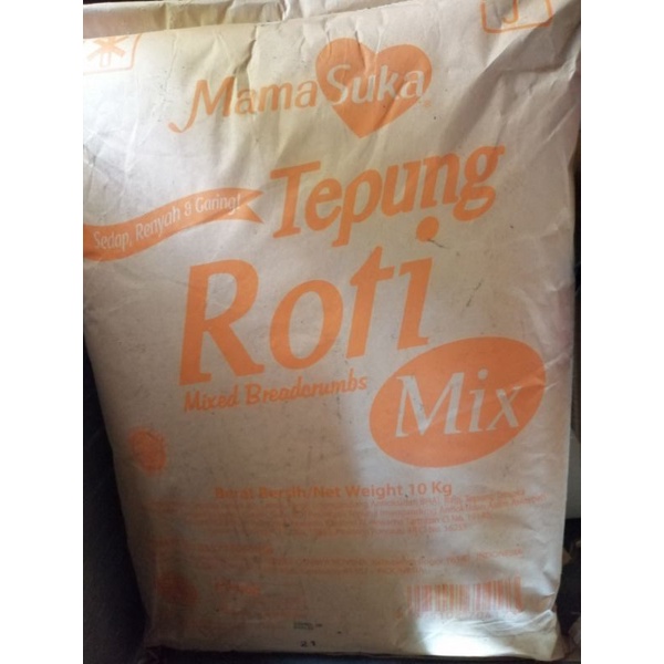 Jual tepung roti loss mix mamasuka sak 10kg | Shopee Indonesia