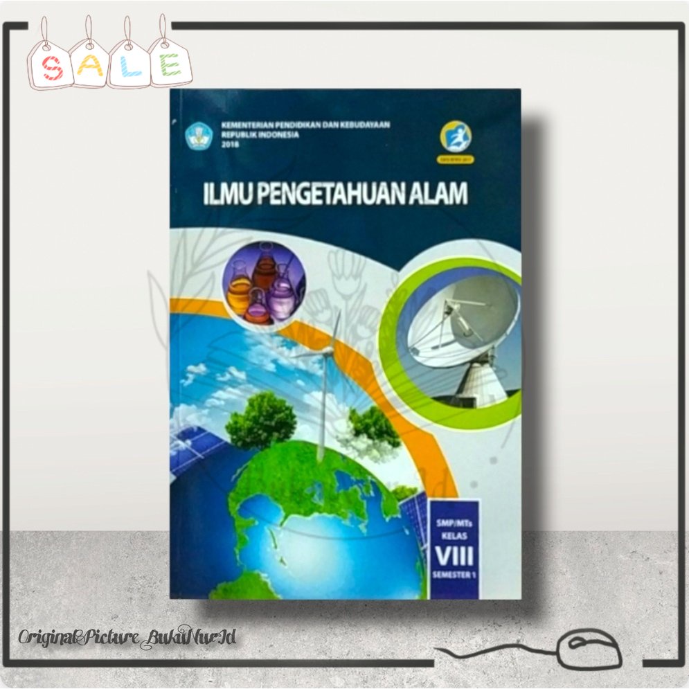 Jual Buku Siswa IPA Ilmu Pengetahuan Alam SMP/MTS Kelas 8 Semester 1 Revisi 2018 - 100% Buku ...