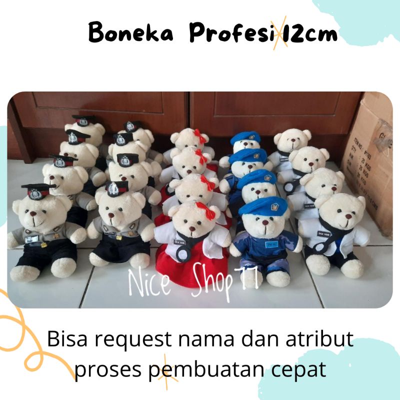 Jual Boneka Profesi 12cm No packing | Shopee Indonesia