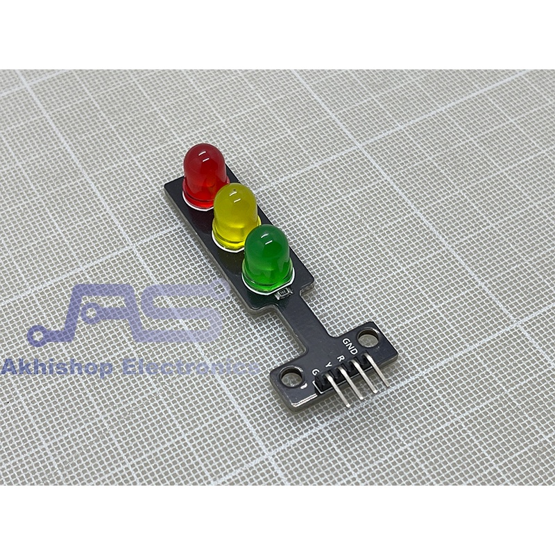 Jual LED Lampu Lalu Lintas Mini Traffic Light Module | Shopee Indonesia