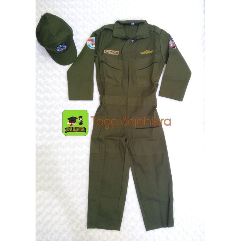 Jual Baju Kostum Profesi ASTRONOT, PILOT, BASARNAS ANAK MODEL WEARPACK ...