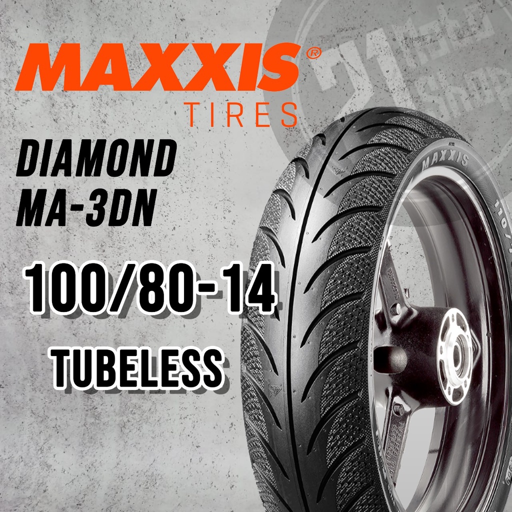 Jual Maxxis MA3DN Diamond 100/80-14 Ban Vario Mio Lexi Beat PCX 125 150 ...