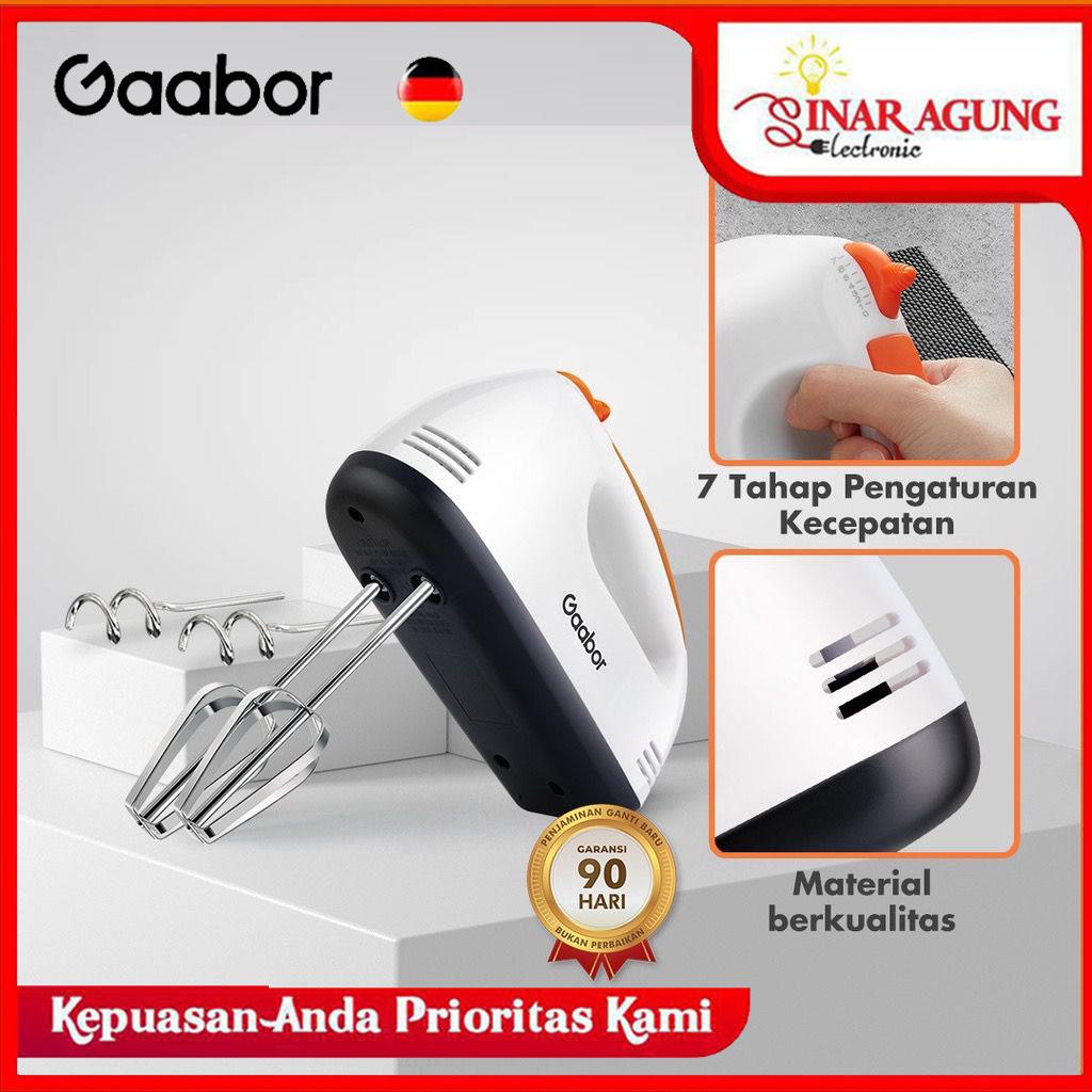 Jual GAABOR HAND MIXER GE-M01A 100W KOCOKAN ADONAN TELUR ELEKTRIK 100% ...