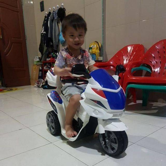 Jual (KHUSUS OJOL) Mainan Motor Aki Polisi Tornado Yotta | Shopee Indonesia