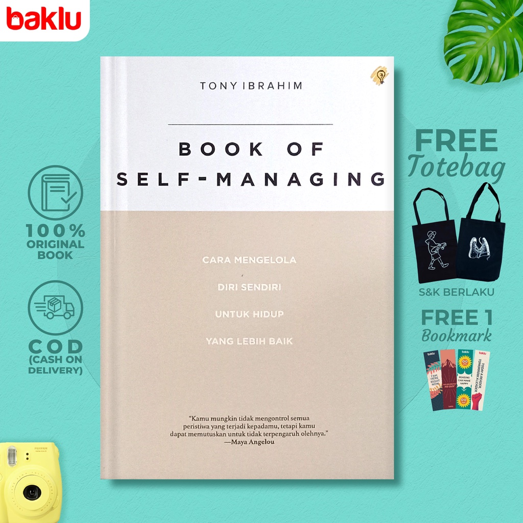 Jual BUKU SELF IMPROVEMENT - BOOK OF SELF-MANAGING - Tony Ibrahim ...