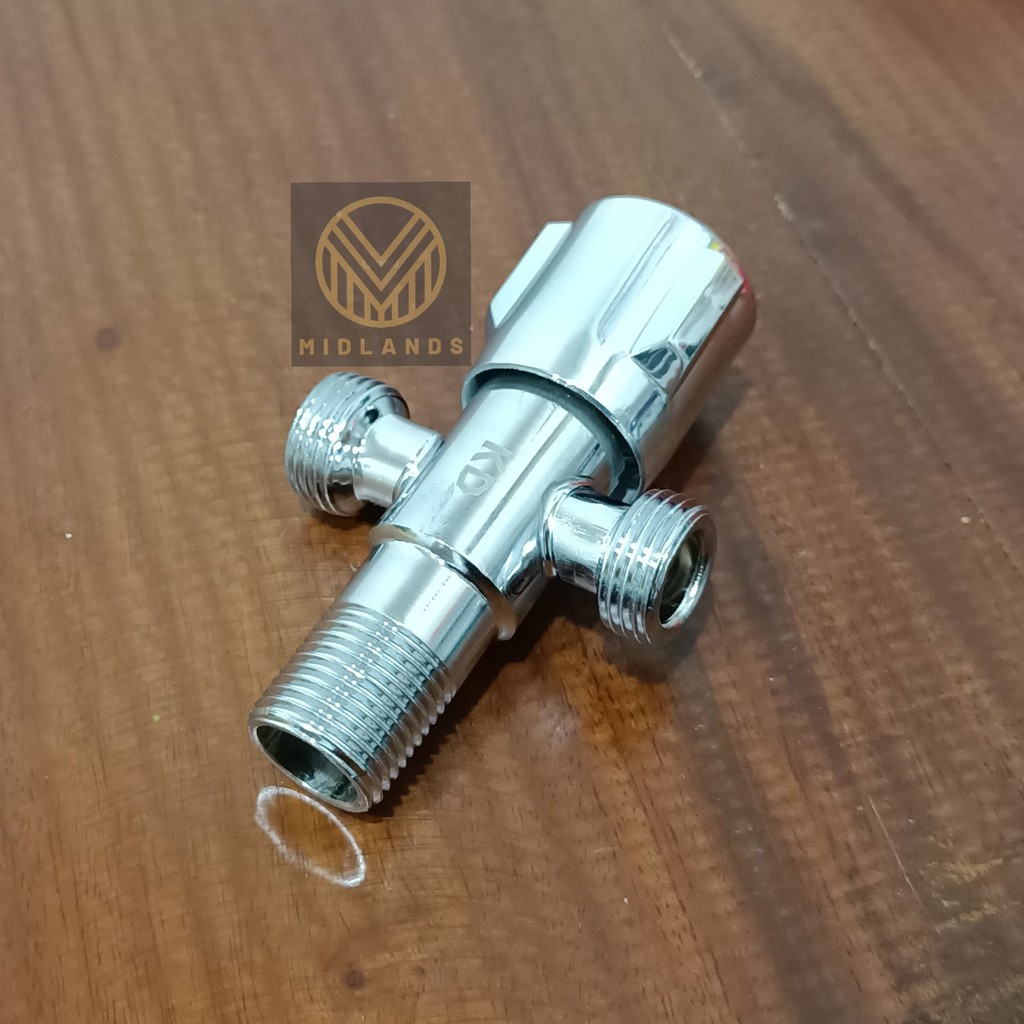 Jual Stop Kran Cabang/stop kran dobel double/kran T/kran shower/kloset ...