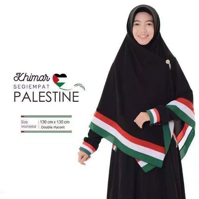 Jual HIJAB PALESTINA SEGI EMPAT 130CM DAN 150CM Jilbab PALESTINA SEGI ...