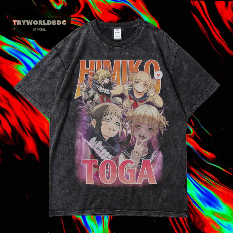 Jual KAOS OVERSIZED / KAOS WASHED / OVERSIZED T SHIRT / KAOS HIMIKO ...