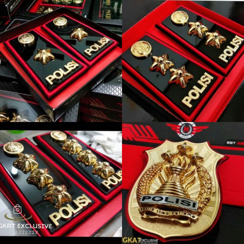 Jual PANGKAT POLISI KOMPOL AKBP KOMBES KEWENANGAN | Shopee Indonesia