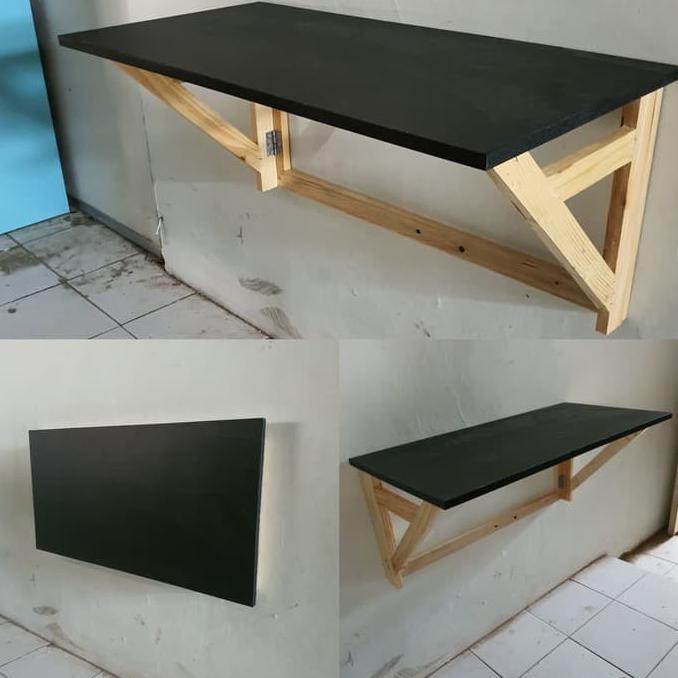 Jual Meja Lipat Dinding Portable Uk M 100Cm - Meja Kerja - Meja Belajar ...