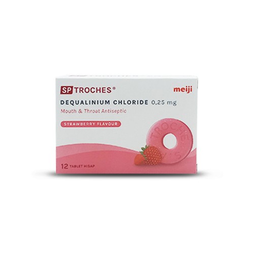 Jual SP Troches / Tenggorokan / Tablet Hisap/Meiji/Permen Tenggorokan ...