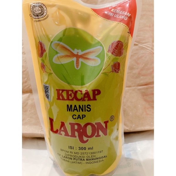 Jual Kecap Cap Laron Khas Tuban (Refill 300 ml) | Shopee Indonesia