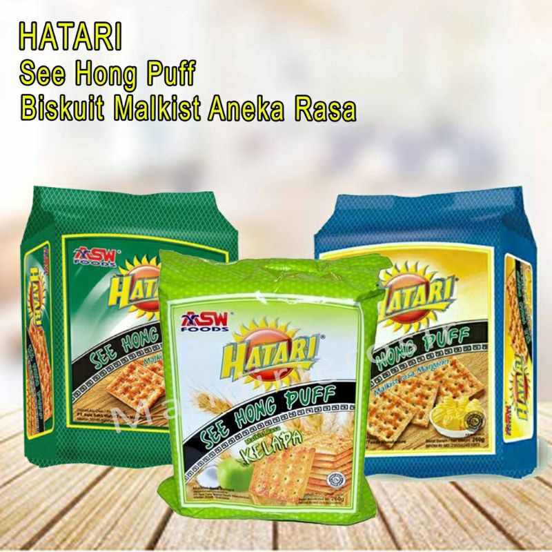 Jual Hatari Biskuit Hatari See Hong Puff 245gr | Shopee Indonesia