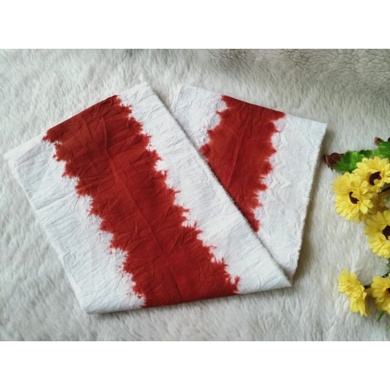 Jual Kain Sindur Bapak Lembaran Merah Putih Halus | Shopee Indonesia