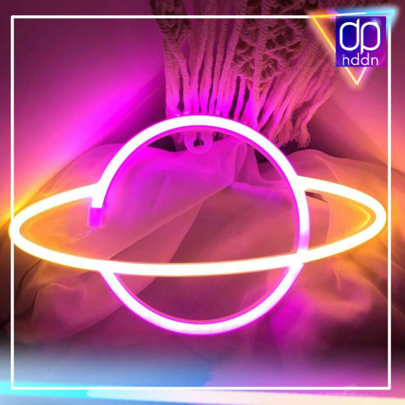 Jual Lampu Hias Neon Flex Custom Planet | Shopee Indonesia