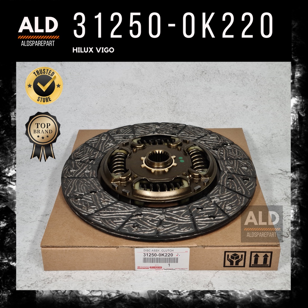 Jual Clutch Disc Plat Kopling Innova Reborn Hilux Vigo 3.0 (31250-0K220 ...