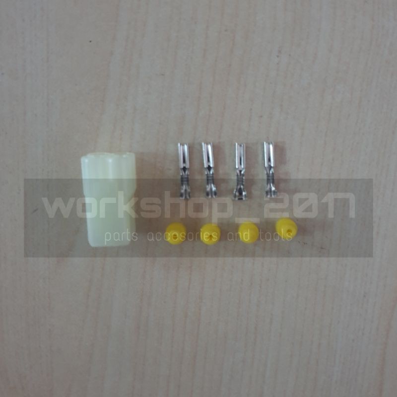 Jual Soket 4p Female DLC SCS Plus Pin | Shopee Indonesia