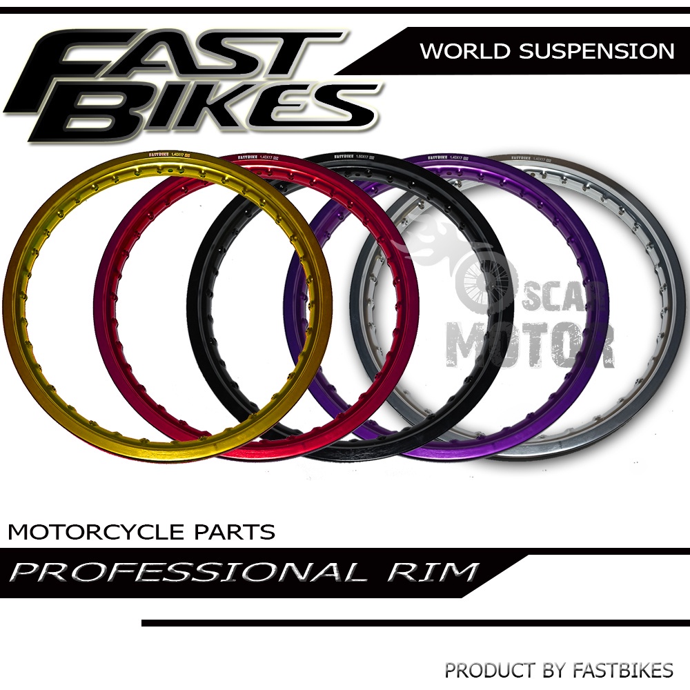 Jual VELG FASTBIKES BAHAN PADUAN TERBAIK PROFFESIONAL RIM HIGH ALLOY ...