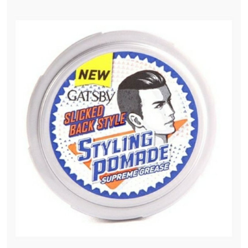 Jual GATSBY Styling Pomade Supreme Grease 80g | Shopee Indonesia