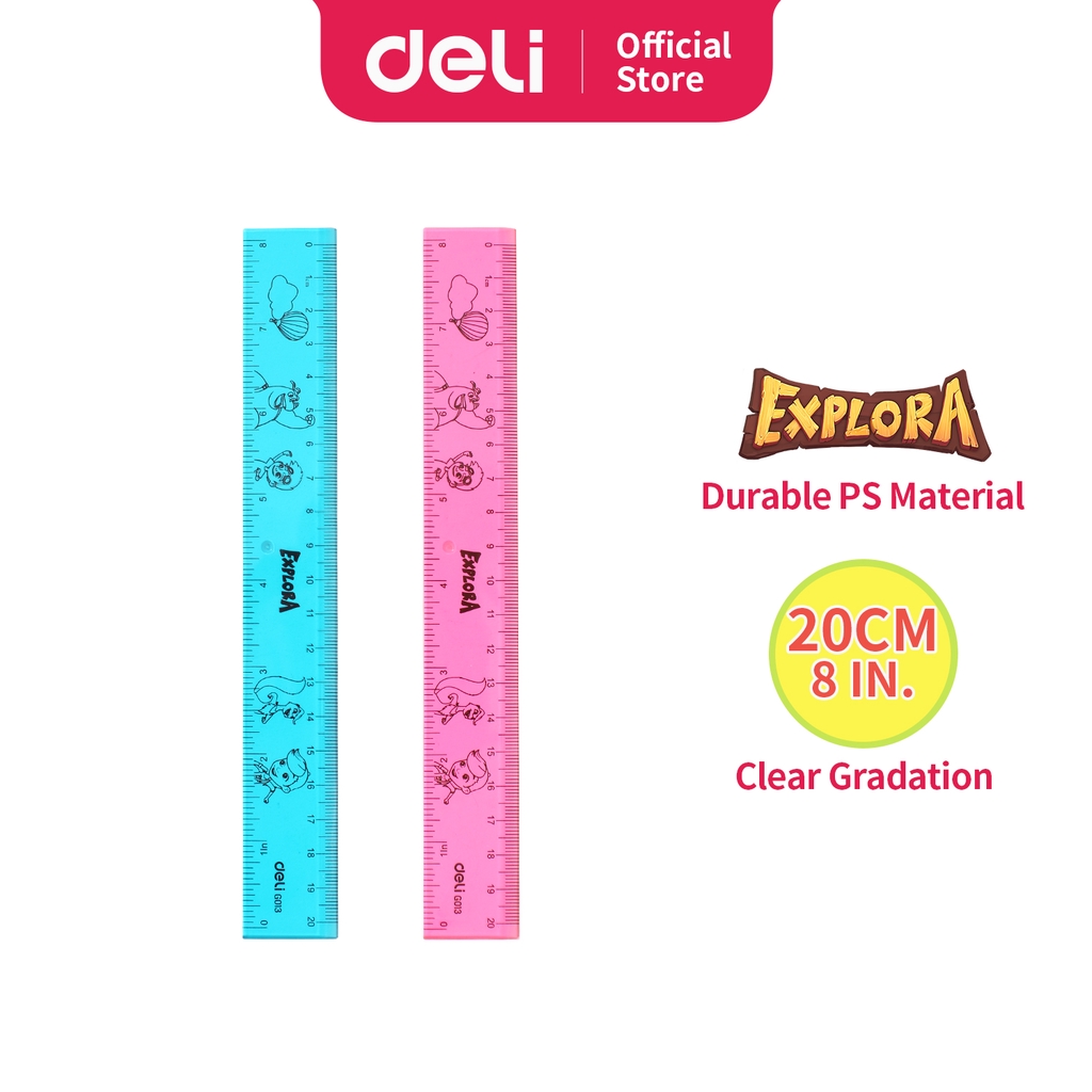 Jual DELI PENGGARIS 20 CM Seri EXPLORA EG01302 | Shopee Indonesia