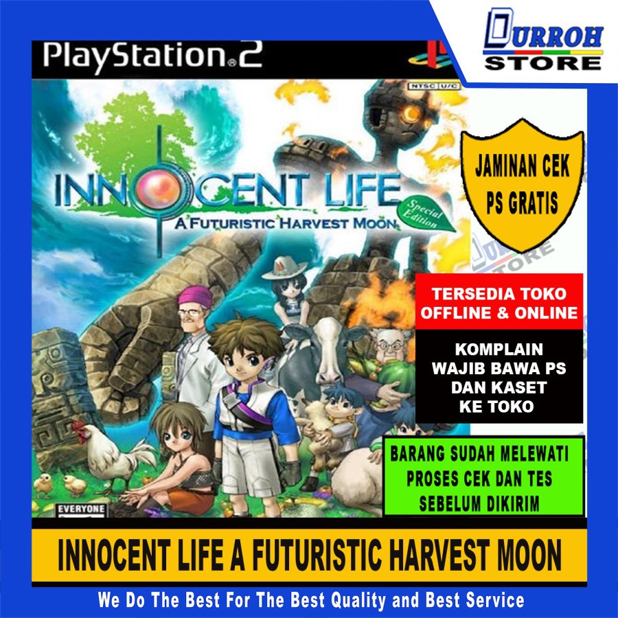 Jual KASET GAME PS 2 Innocent Life Harvest Moon | Shopee Indonesia