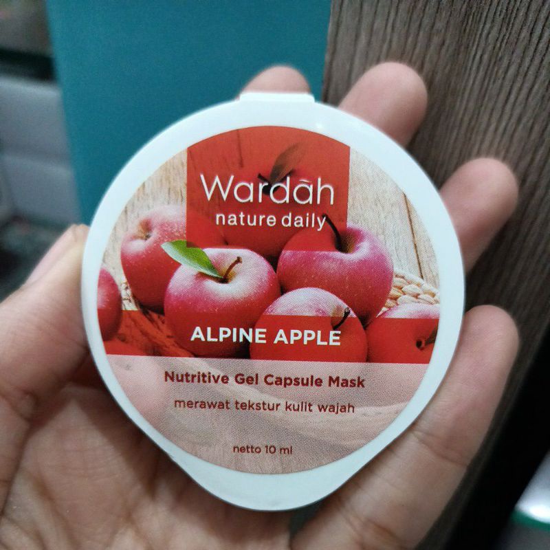 Jual Wardah nature daily capsule mask 10ml | Shopee Indonesia