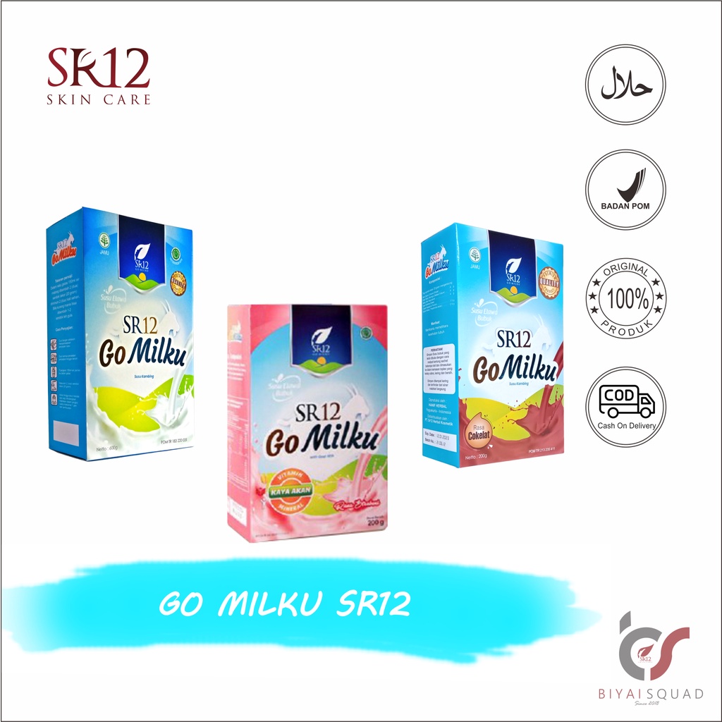Jual SUSU KAMBING GO MILKU SR12 / SUSU ETAWA KUALITAS PREMIUM /GOAT ...