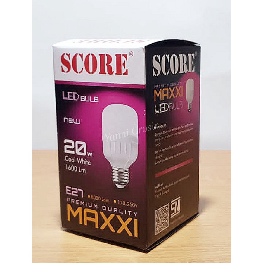 Jual Bohlam Lampu LED Bulb 20W Premium PANALED NIKIMURA SCORE | Shopee ...