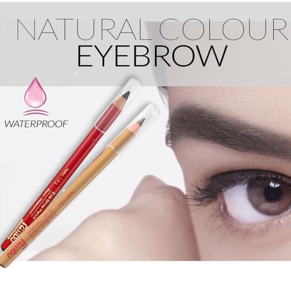 Jual ☘️ CHAROZA ☘️ FANBO Eye Brow Pencil Waterproof (BATANG MERAH ...