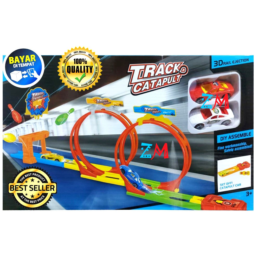 Jual RM Mainan Anak Mobil Balap Jalur Track Racing 6128 - Track Hot ...