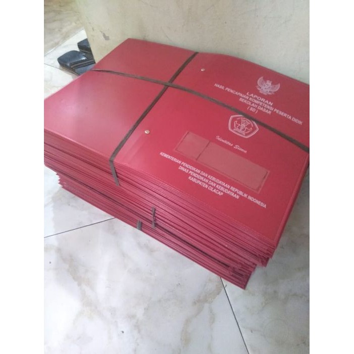 Jual Map Raport Custom - Isi 2 Lembar | Shopee Indonesia