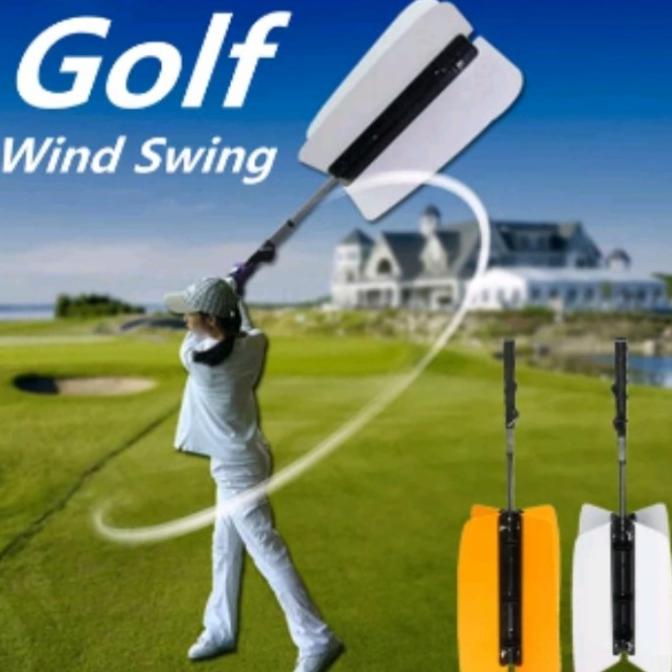 Jual Golf Magic Fan Swing Trainer with Practice Stick Kipas Latihan ...