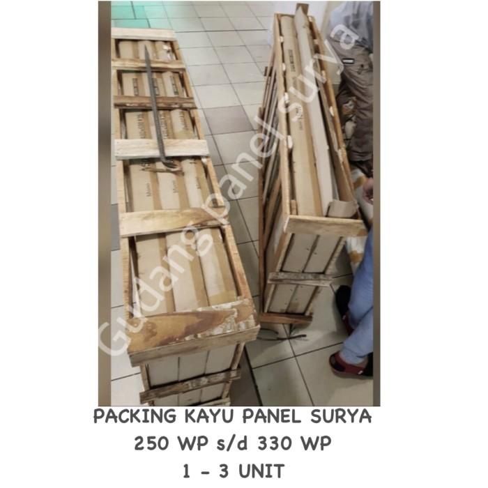 Jual Tenaga Surya Packing Kayu Panel Surya 250Wp S/D 330Wp | Shopee ...