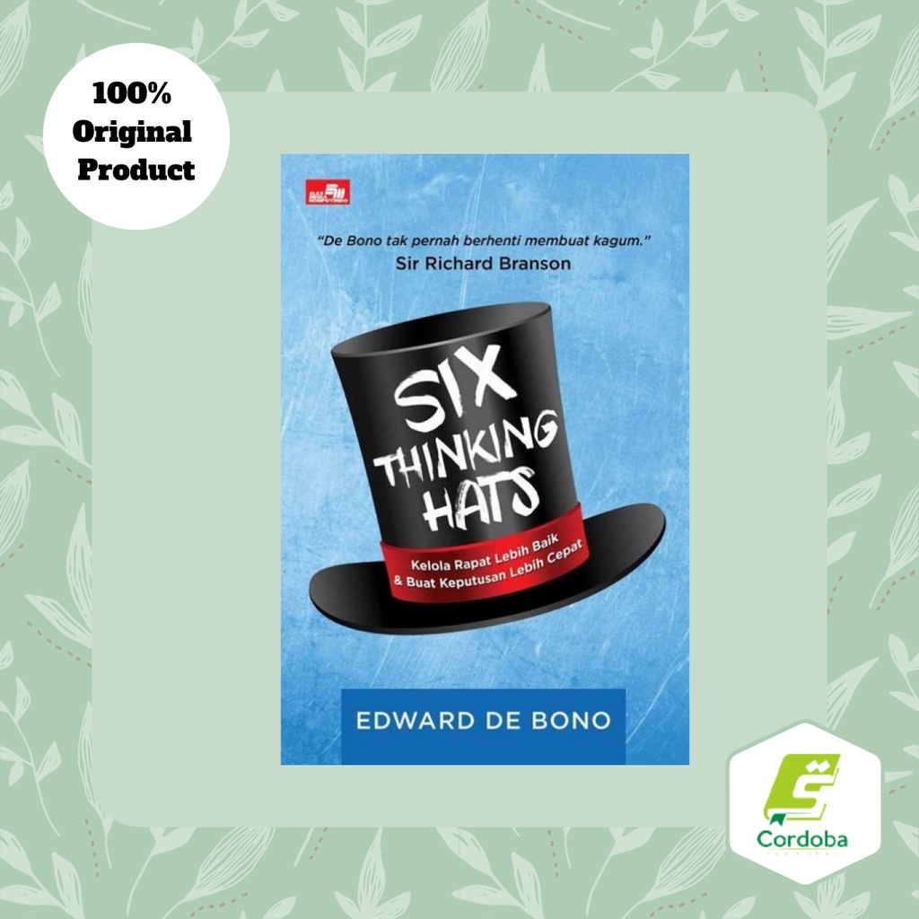 Jual Six Thinking Hats Buku oleh Edward de Bono | Shopee Indonesia