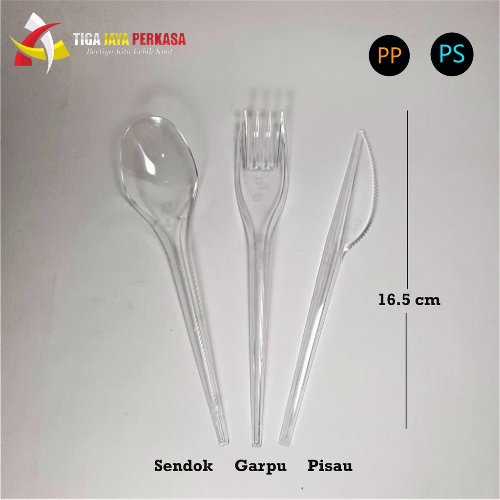 Jual Pisau Plastik Suapi / Suapi Knife PS / Pisau Plastik Transparan ...