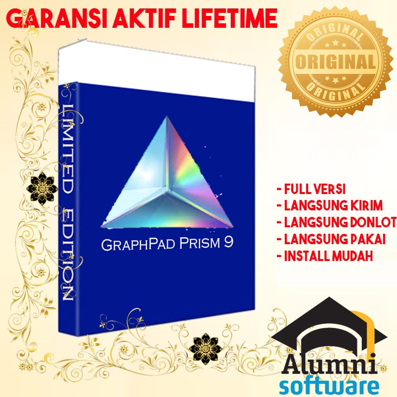 Jual [FULL VERSION] GraphPad Prism 9 Statistics Graphing - GARANSI ...