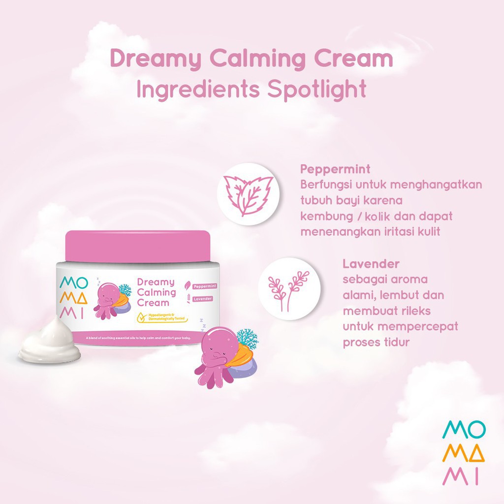 Jual MOMAMI DREAMY CALMING CREAM 50GR | Shopee Indonesia