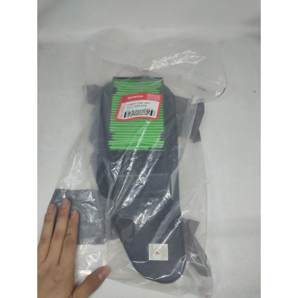 Jual Filter Udara Busa Saringan Hawa Udara Air Vario 150 New Baru LED ...