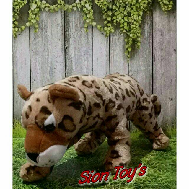 Jual Boneka Hewan Macan Leopard (Leopard Stuffed Animal Doll) | Shopee ...