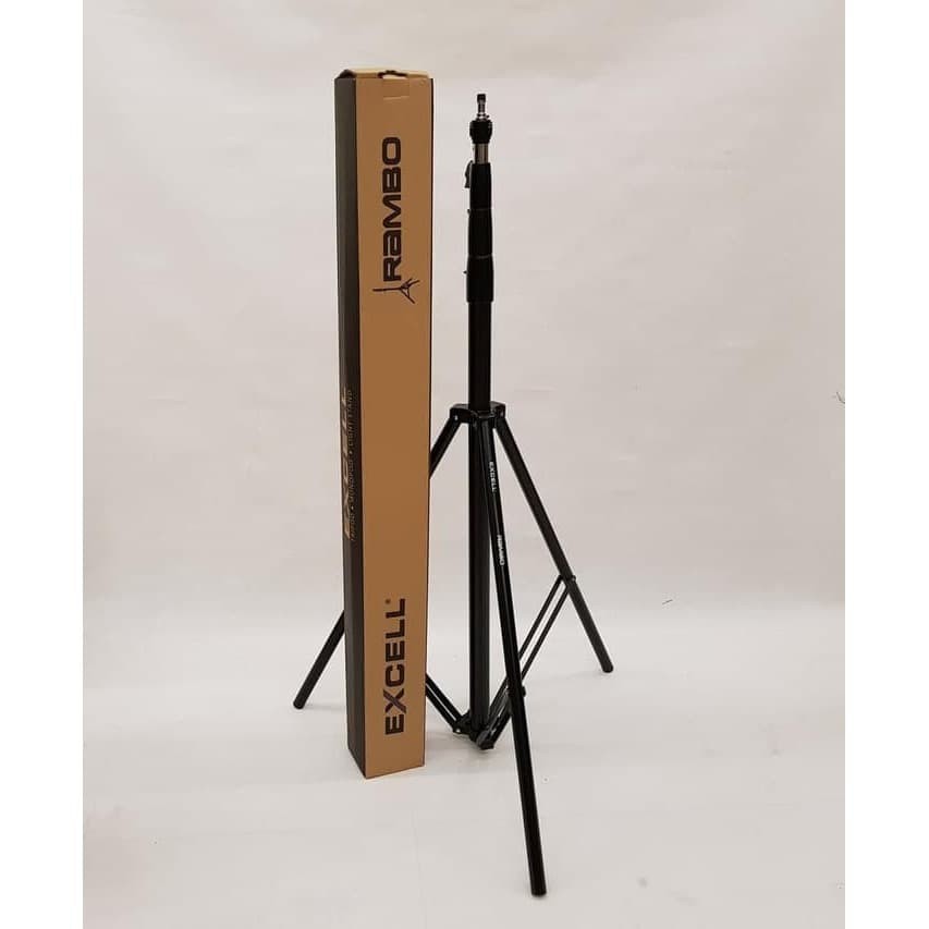 Jual Tripod EXCELL Rambo Light Stand 4m Stand Studio Foto Original ...