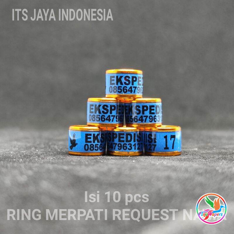 Jual RING MERPATI CUSTOM NAMA RING MERPATI REQUEST NAMA SENDIRI RING ...