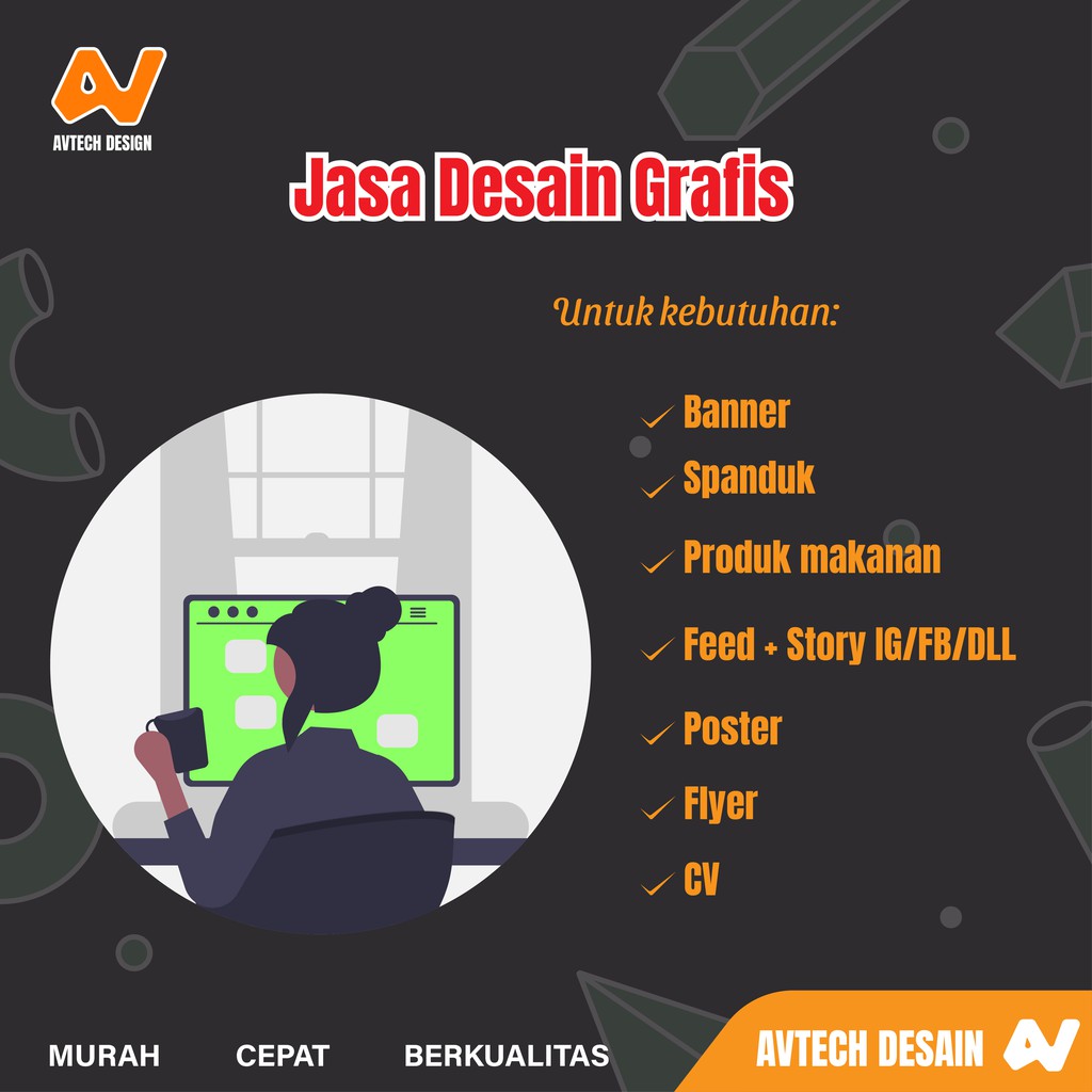Jual Jasa desain grafis banner, spanduk, produk makanan, feed ig ...