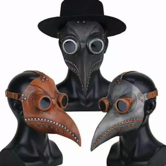 Jual Topeng Burung Latex Plague Bird Doctor Halloween Mask | Shopee ...
