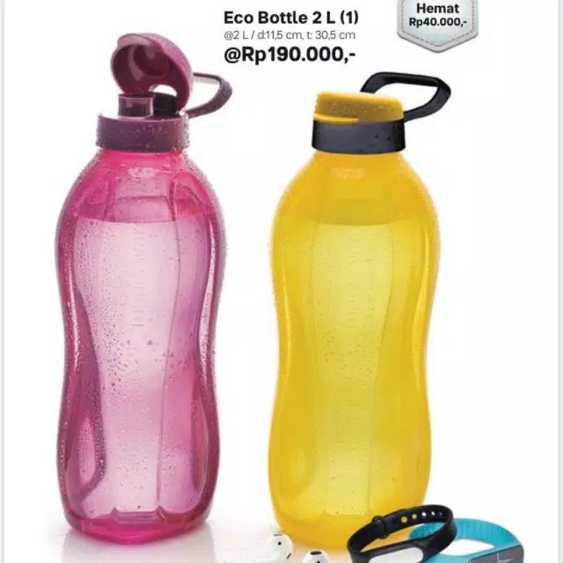 Jual Tupperware asli ORIGINAL 2 liter tumbler besar | Shopee Indonesia