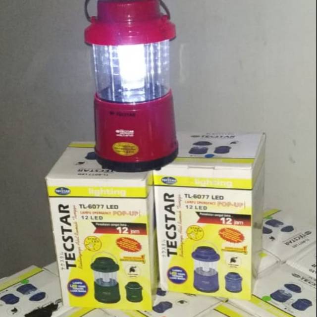 Jual Lampu Emergency Merk Tecstar TL-6077 | Shopee Indonesia
