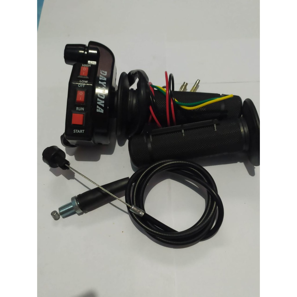 Jual Gas Spontan DAYTONA 3 Tombol Full Besi All Motor | Shopee Indonesia