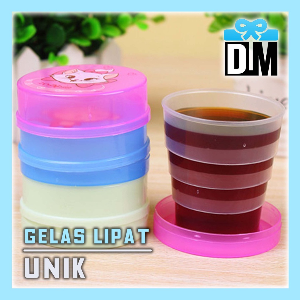 Jual Gelas Cangkir Cup Botol Lipat Portable Ringan Mini Bisa dibawa ...