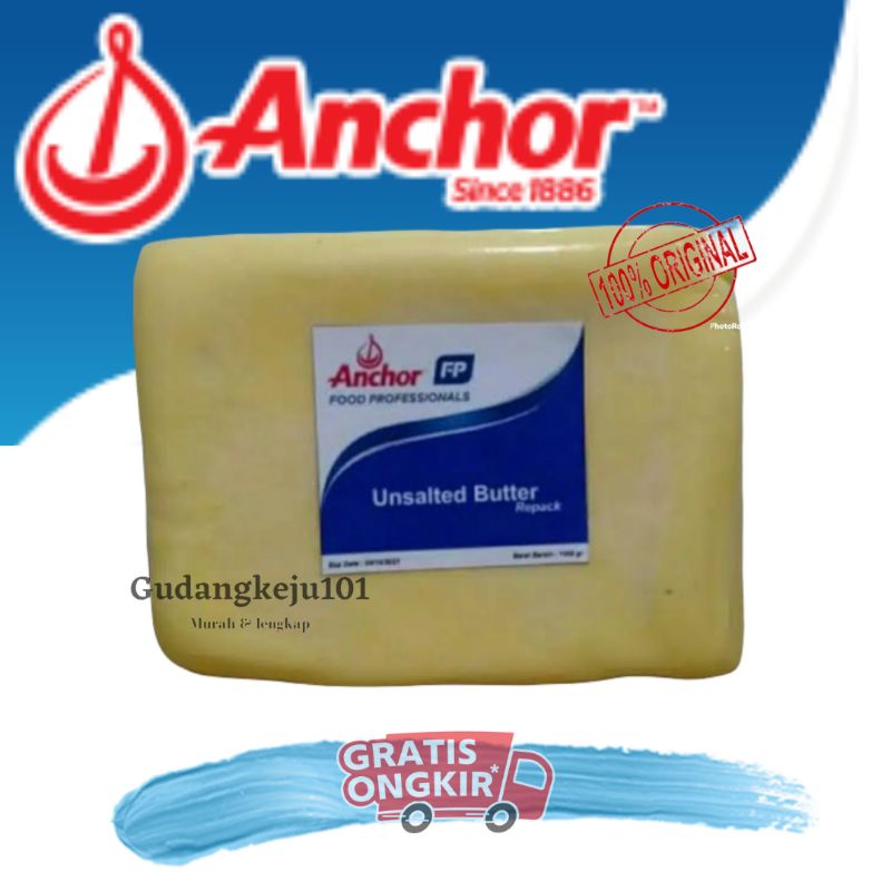 Jual BUTTER ANC 1 KG ORIGINAL 100% unsalted | Shopee Indonesia