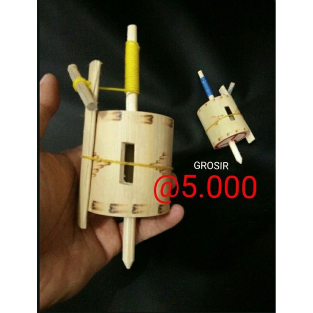 Jual MAINAN ANAK TRADISIONAL GASING BAMBU | Shopee Indonesia